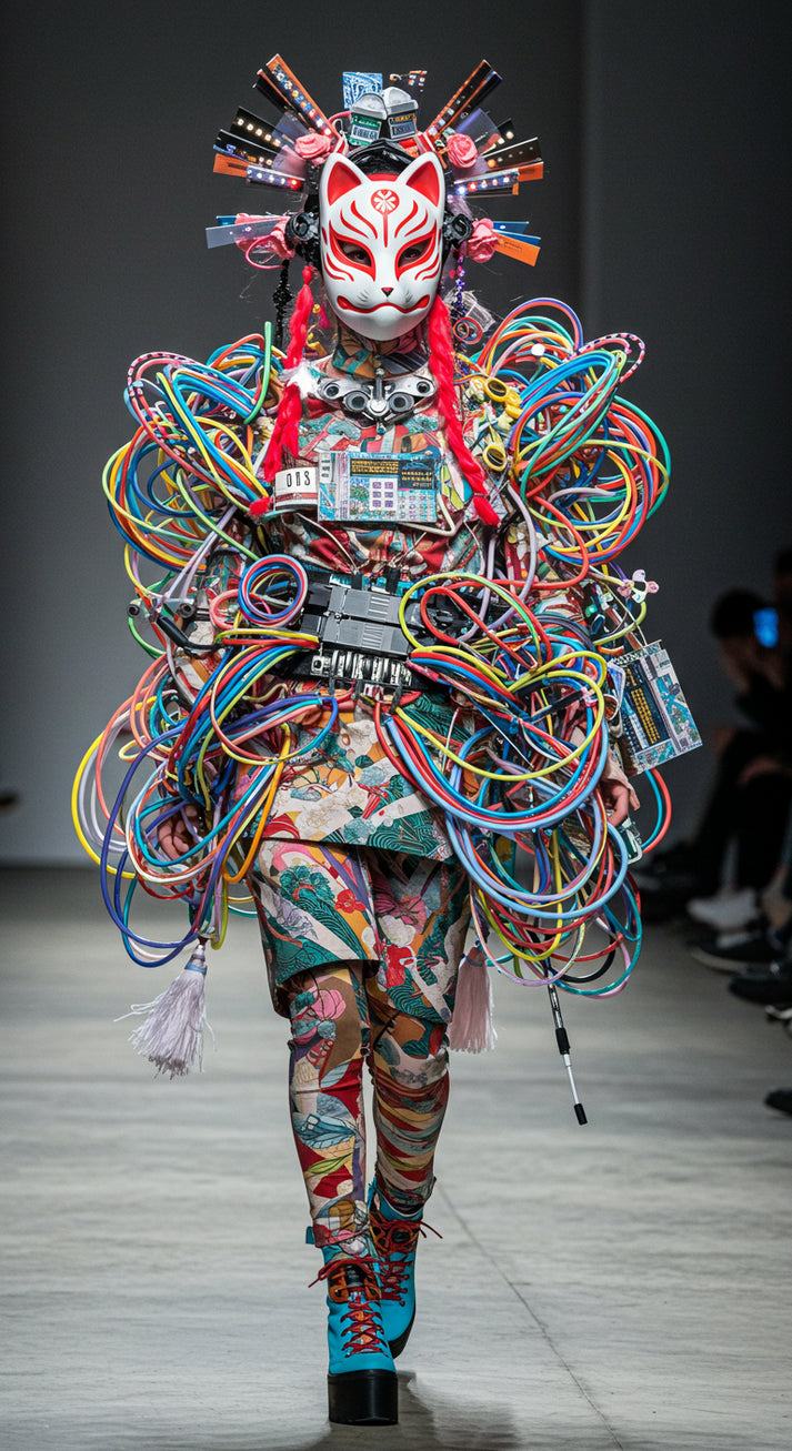 テクノ和風未来主義 – TOKYO AI Fashion Week